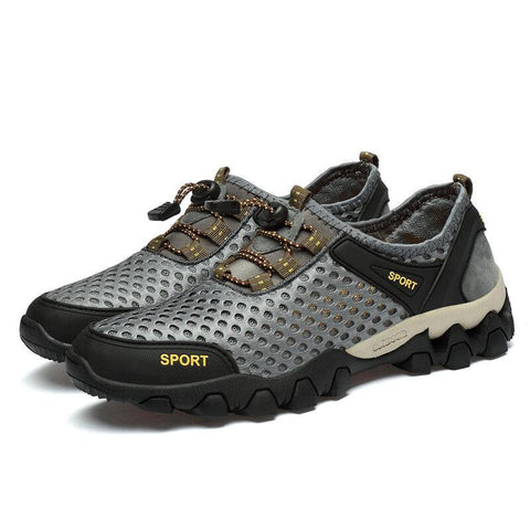 Omega-Walk-men's-outdoor-shoes-mesh-lace-up-round-toe – Omega Walk