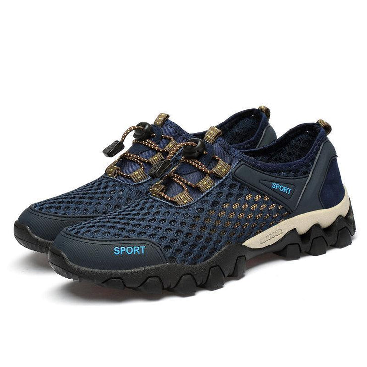 Omega-Walk-men's-outdoor-shoes-mesh-lace-up-round-toe – Omega Walk